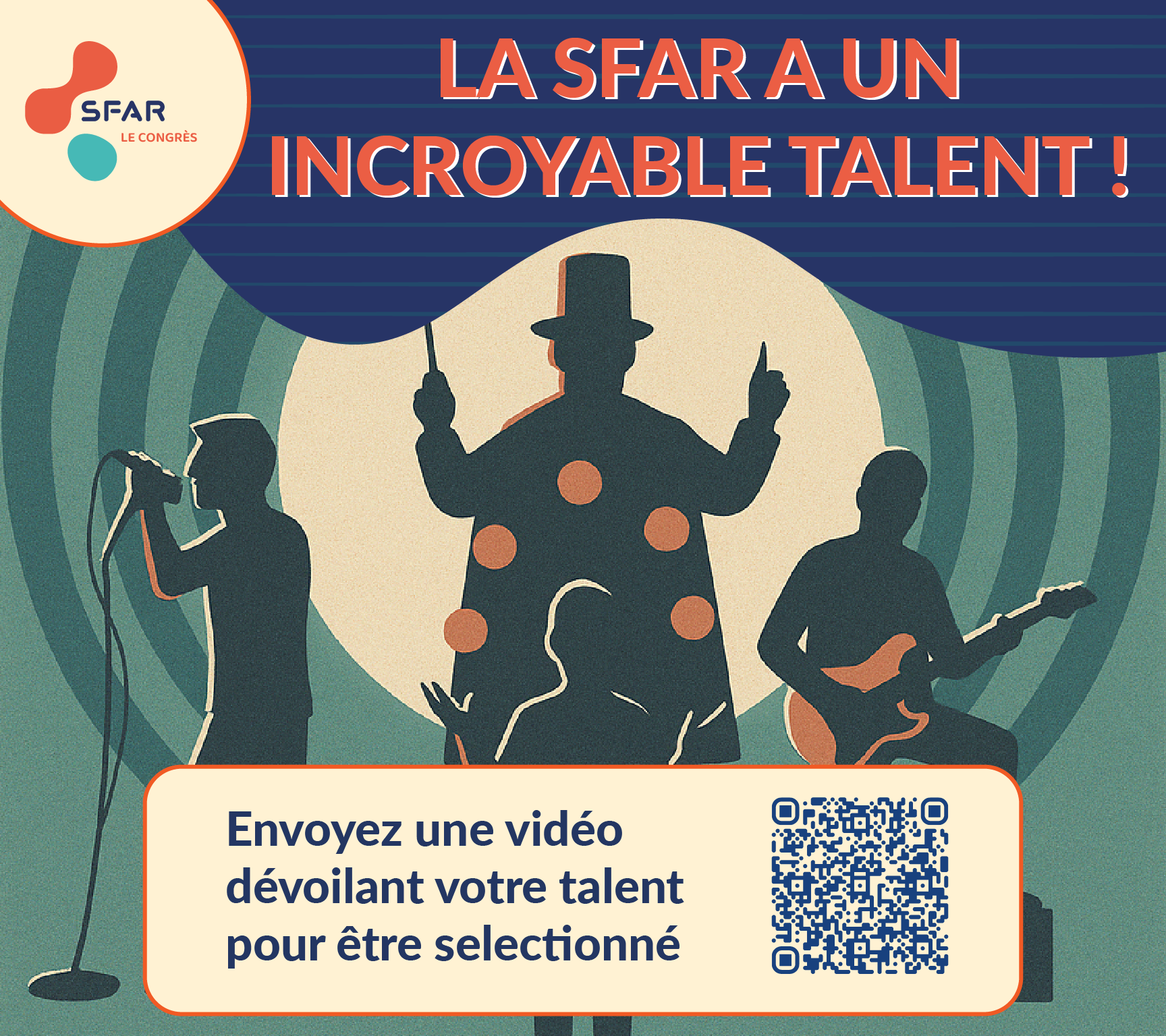 La SFAR a un incroyable talent - Congrès de la SFAR 2025